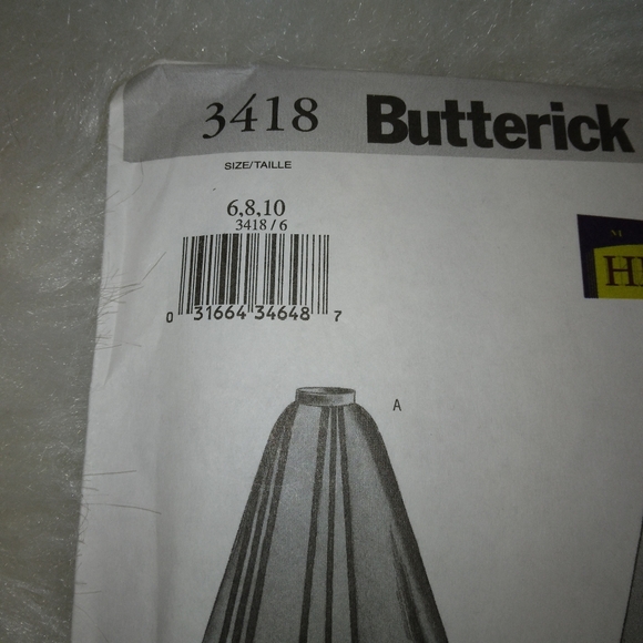 Butterick | Office | Butterick 348 Sz 61 Making History Skirt In 4 ...